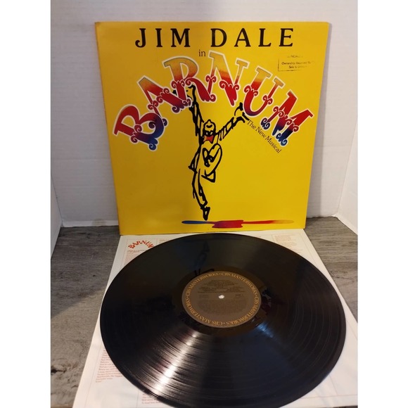 CBS | Media | Jim Dale Barnum The New Musical Lp 98 Cbs Masterworks ...